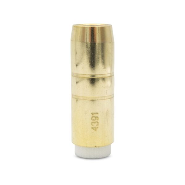 Bernard Style 300 Amp Brass 5/8" MIG Gun Nozzle 4391 - Carbonics